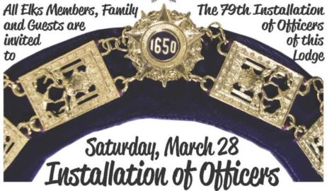 POSTPONED Installation of Officers – Littleton Elks Lodge #1650